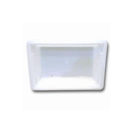 12X18X6 Poly box, white