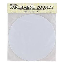 9" Parchment Paper Circles