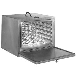 Hot food box, Aluminum, Holds 5 16" pizzas