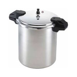 23 qt Aluminum pressure cooker, Holds 7 qt jars