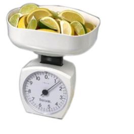 Portion Control Scale, 11 lb x 1 oz Dial w/ Bowl